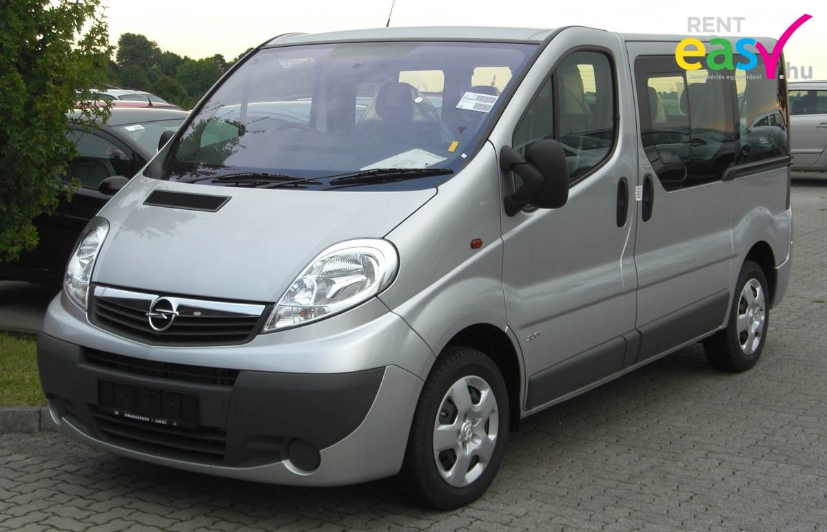 Opel Vivaro kisbusz bérlés | Bérléscentrum